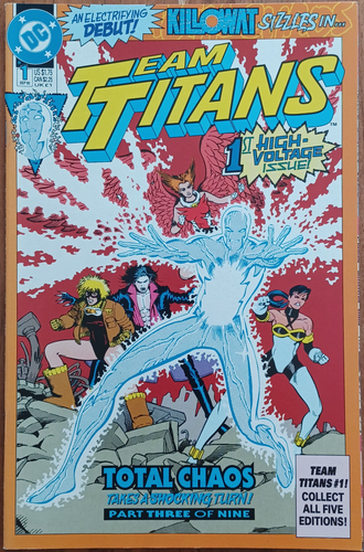 Team Titans #1 (1992) Variant / US-Comic / Bagged & Boarded / 1st Print ...