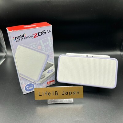 Nintendo New 2DS LL Lavender Purple Handheld Gaming Console JP Rare ...