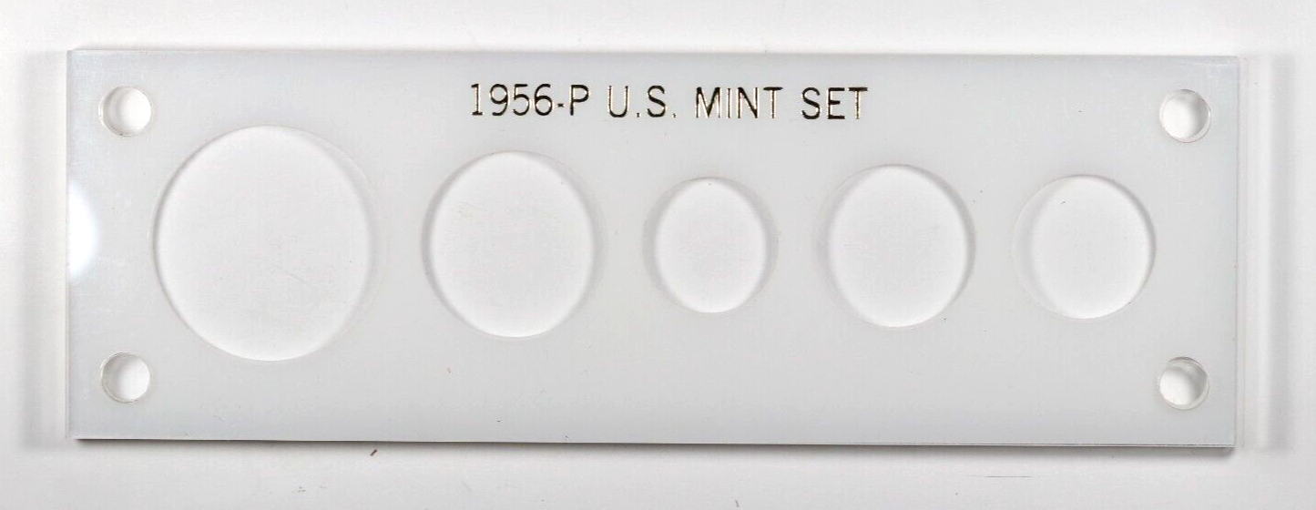 Capital Plastics Coin Holder 1956-P U.S. Mint Set New Old Stock and Screws WHITE | eBay