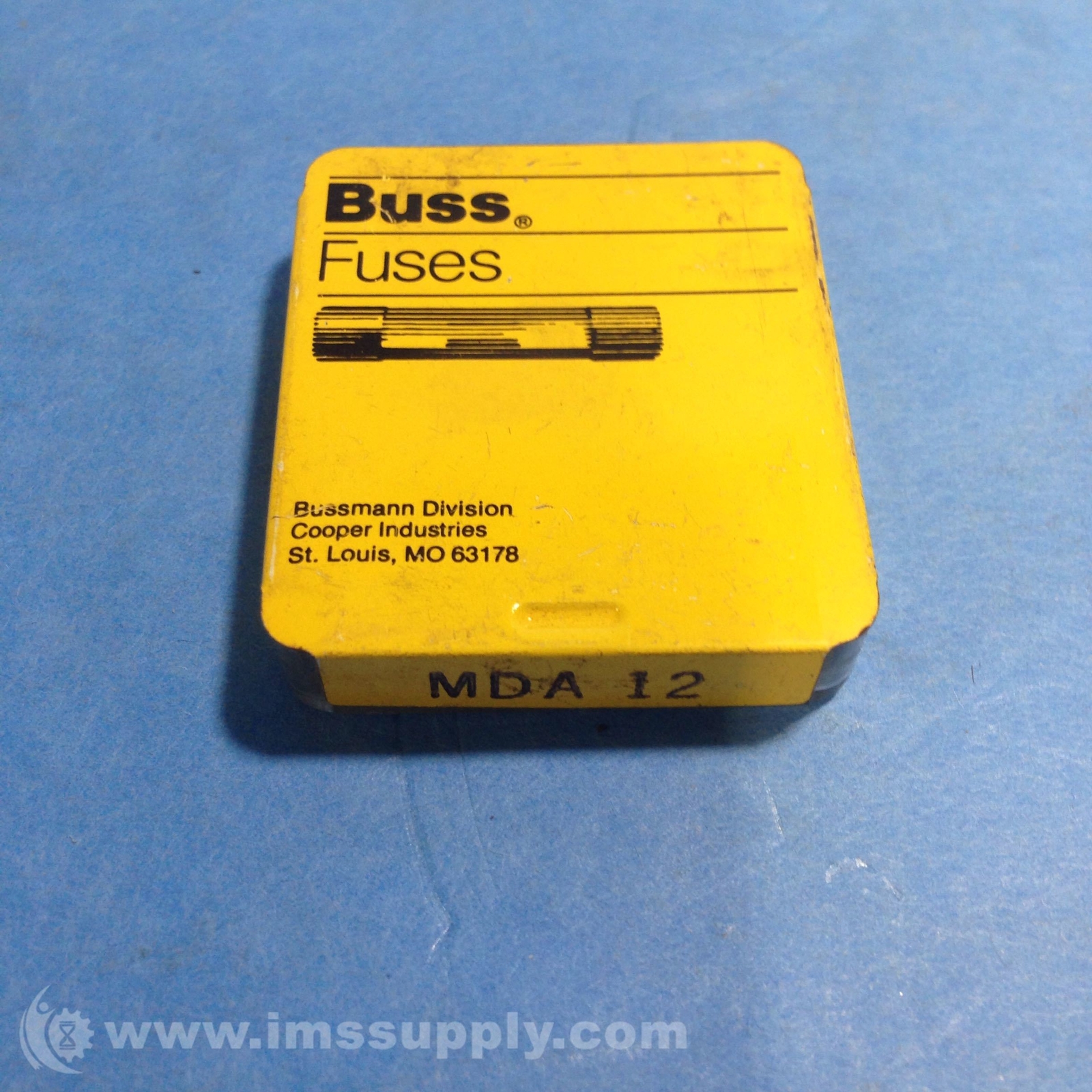 Set of 5 Mda-12 MDA12 BUSS Bussmann Fuses 250v for sale online | eBay