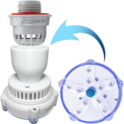 WiseWave LED Light Adapter - Compatible with Bestway Lay Z Spa SaluSpa ...