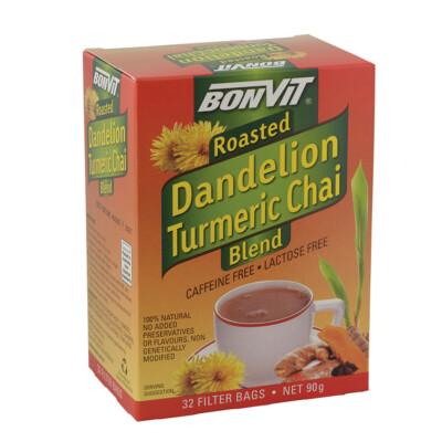 Bonvit Roasted Dandelion Turmeric Chai Blend Tea x 32 Filter Bags | eBay