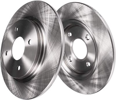 10.16 inch (258mm) Rear Disc Brake Rotors Set for 2014 2015 2016 Chevy ...