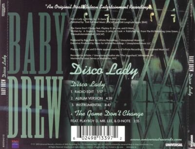 BABY DREW DISCO LADY NEW CD 602498133972| eBay