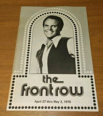 The Front Row (Cleveland Oh) Harry Belafonte April 27 - May 2 1976 | eBay