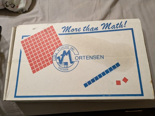 Mortenson More than Math! hands on Manipulatives for elementary - high school | eBay