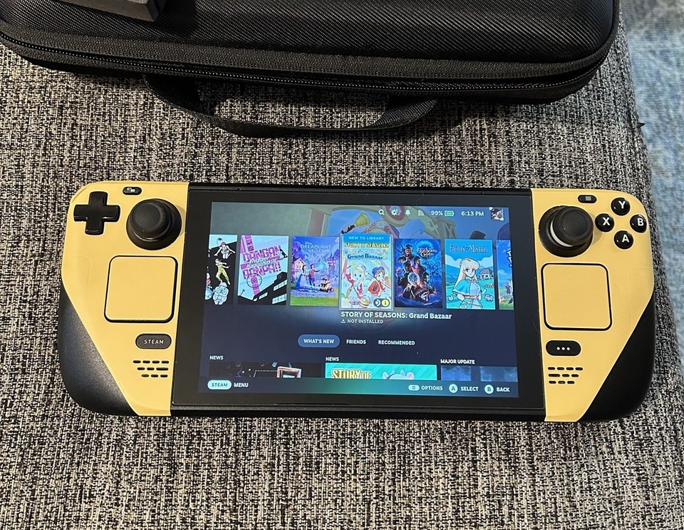 Steam Deck 256GB LCD Gaming System with Extras GREAT CONDITION | eBay