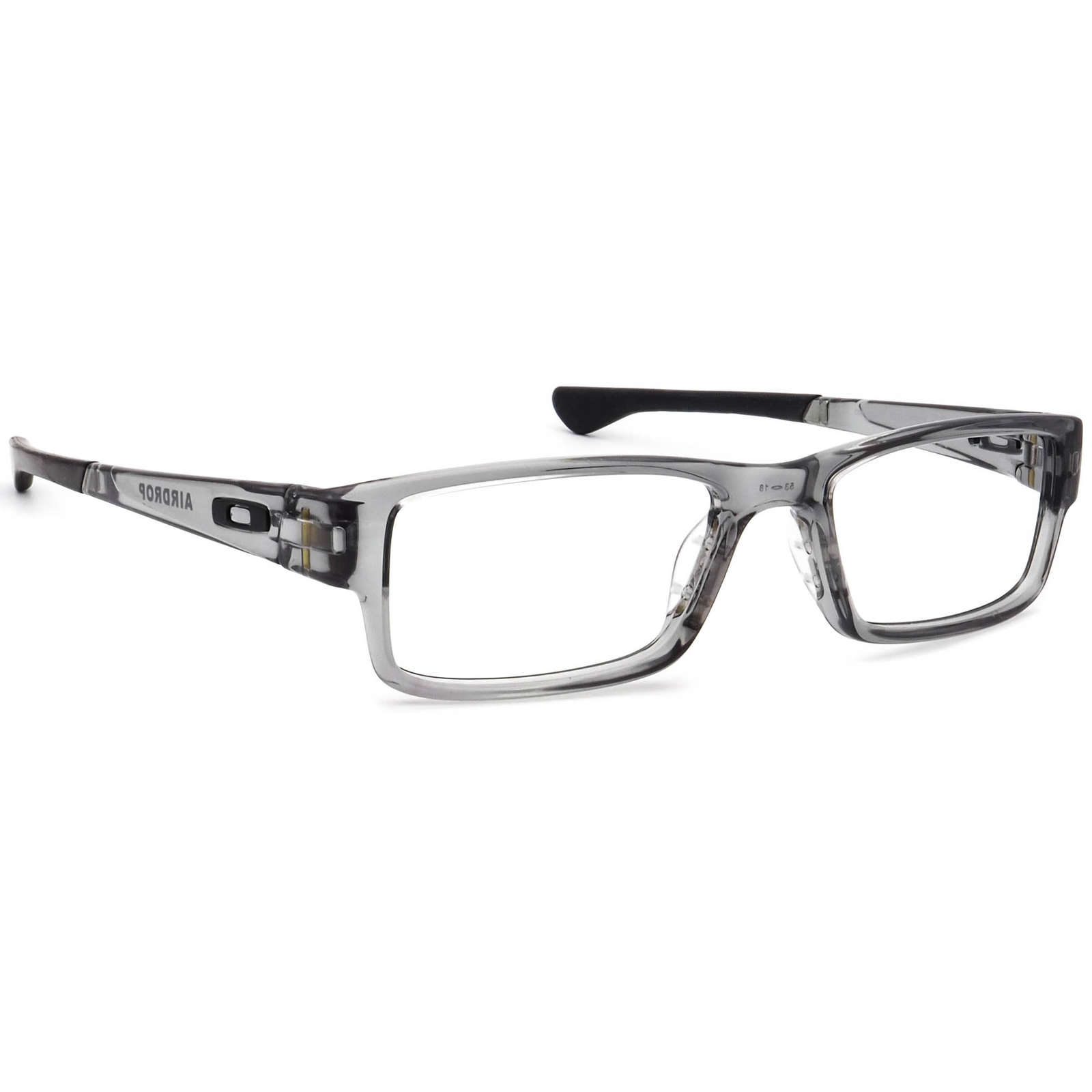 Oakley Eyeglasses OX8046-0353 Airdrop Grey Shadow Rectangular Frame 53 ...