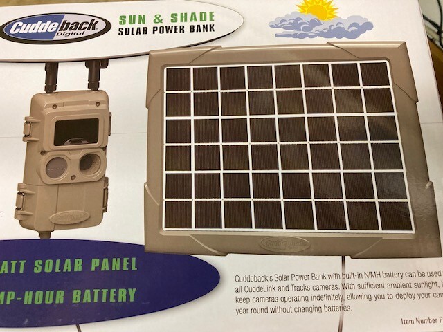 Cuddeback Power Bank PW-003 Sun & Shade Solar Panel New | eBay