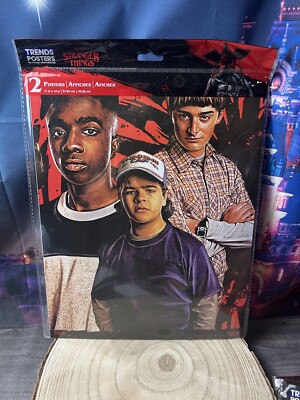 Stranger things Two cardboard posters 11 x 14 Brand new | eBay