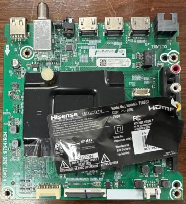 Hisense 264185 Main Board 75R6E3 | eBay