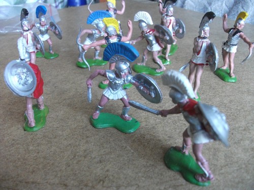 JOBLOT Vintage BRITAINS Greek / Trojan Toy Soldiers - 1:32 Scale | eBay
