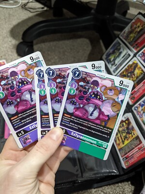 Digimon TCG ExTyrannomon EX3-060 4x Dragon's Roar Bandai | eBay Australia