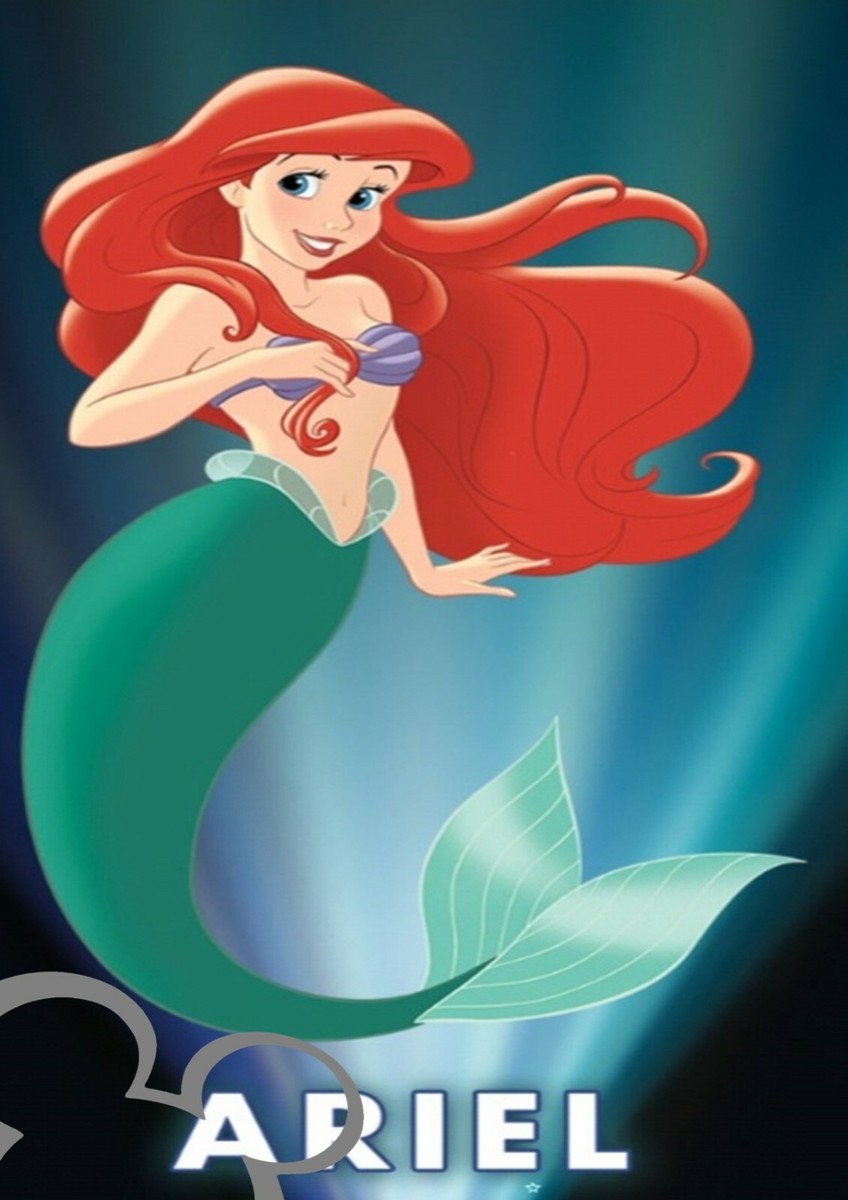 Cute Disney Princess Ariel Wallpaper Princess Ariel Watercolor