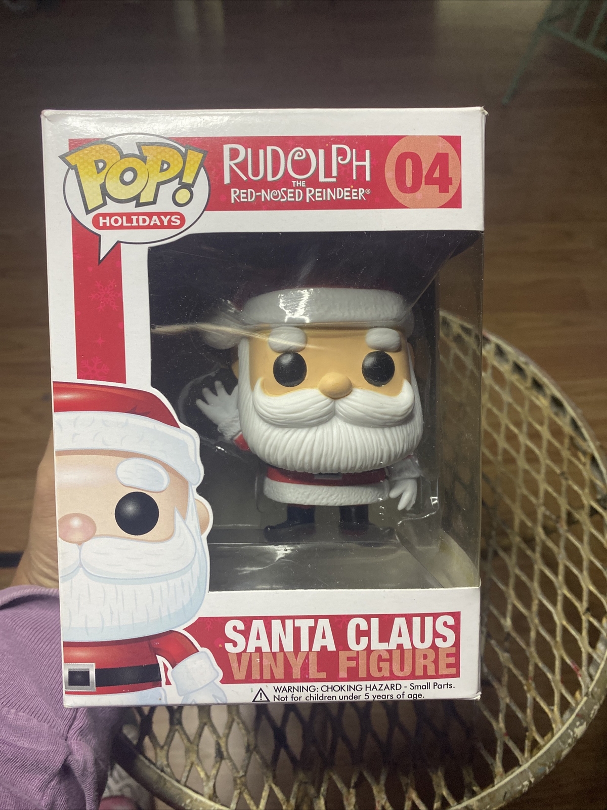 Funko Pop! Santa Claus #04 Holidays Vaulted Retired Rare Rudolph Read ...