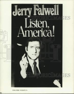 1982 Press Photo Cover of Reverend Jerry Falwell's book - hca93140 | eBay