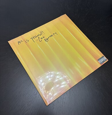 ALL IS YELLOW SIGNED VINYL By Cole Bennett Lyrical Lemonade SOLD OUT ...