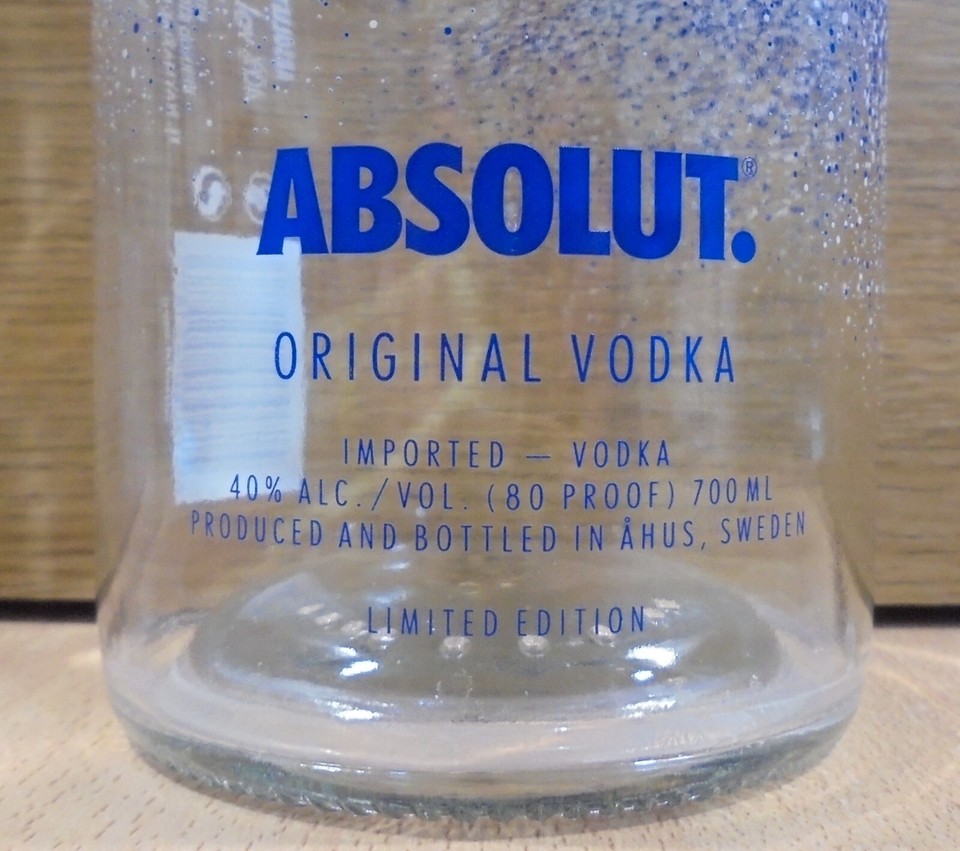 ABSOLUT VODKA LIMITED EDITION 700ML BOTTLE EMPTY | eBay