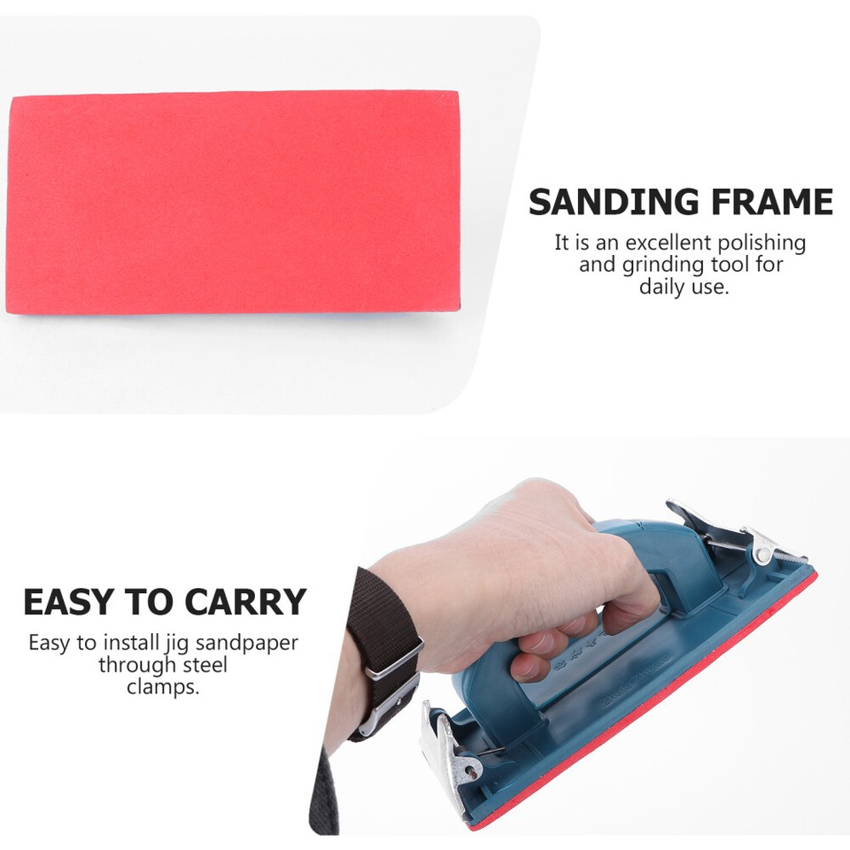 Small Hand Sander Manual Hand Sander Wood Sanding Block Hand Belt ...