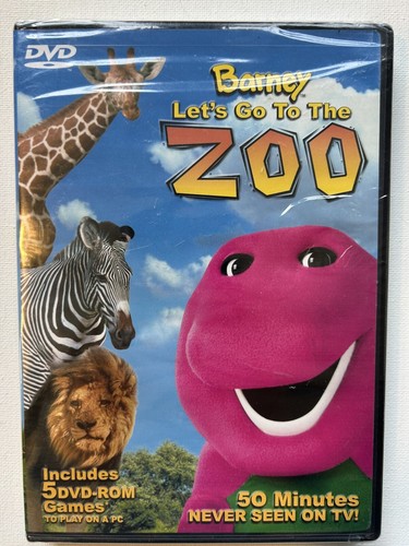 Barney - Lets Go to the Zoo (DVD, 2003) for sale online | eBay