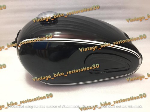 1960's BMW R60/2 R69S Airhead SCHORSCH MEIER S757 Fuel Tank Black ...