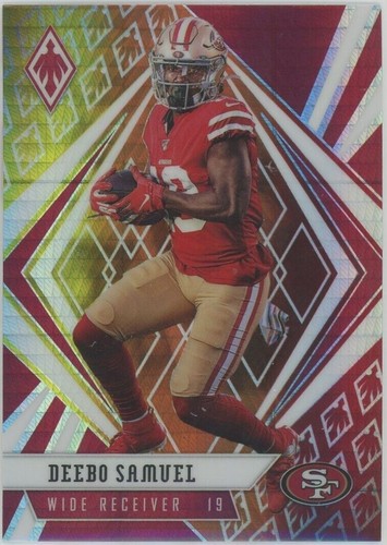 2020 Panini Phoenix Deebo Samuel Fire Burst Parallel San Francisco ...