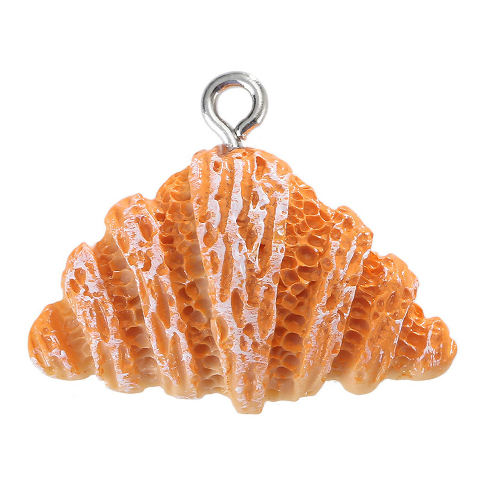 10Pcs/Lot Assorted Resin 13-30mm Bread Cake Food Charms Pendant Jewelry ...