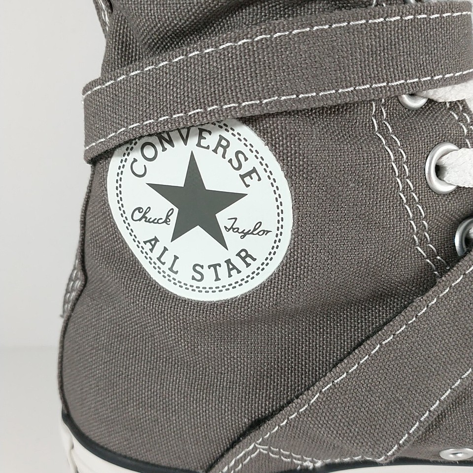 CONVERSE Knee High Buckle Chuck Taylor XX-HI Men’s 8 Women’s 10 Gray ...