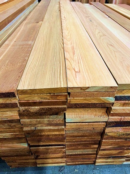 Western Red Cedar Timber Planed All Round Battens 20mm x 145mm (10 ...