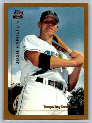 1999 Topps Traded & Rookies Josh Hamilton #T66 - Tampa Bay Devil Rays ...