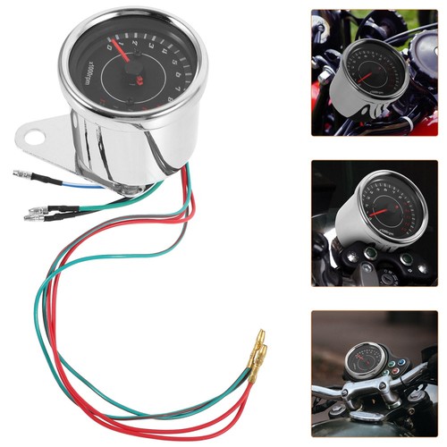 Modified Motorcycle Gauge Instrument Display Speedometer Mph Tachometer ...