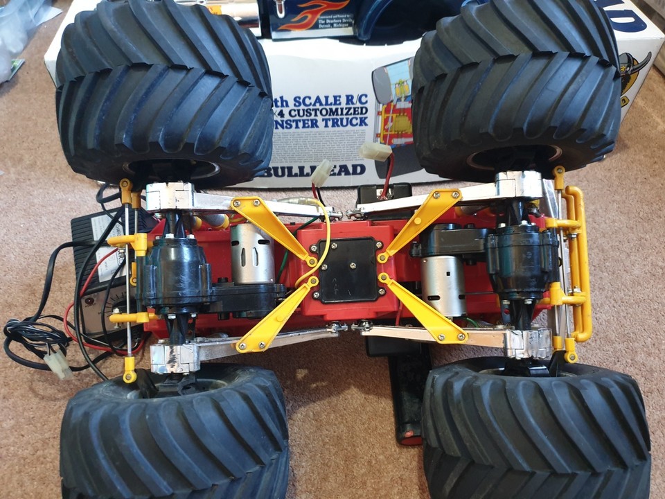 Tamiya Bullhead RC 1/10 Scale Bullhead Electric Monster Truck Kit With ...