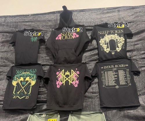 HOT!!!Sleep T0ken Merch The Even In Arcadia Tour 2025 reprint T-shirt ...