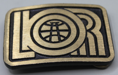 Lindsey Oil Refinery LOR Brass Belt Buckle USA Dynabuckle | eBay