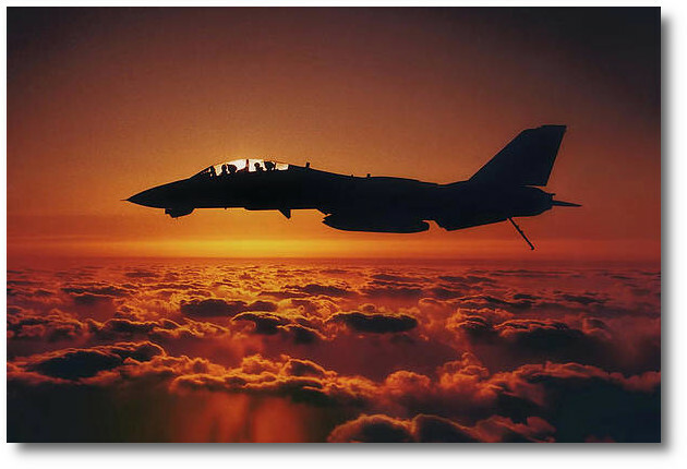 Sunrise Plane F 14 Grumman F 14 Tomcat — America's Carrier Based