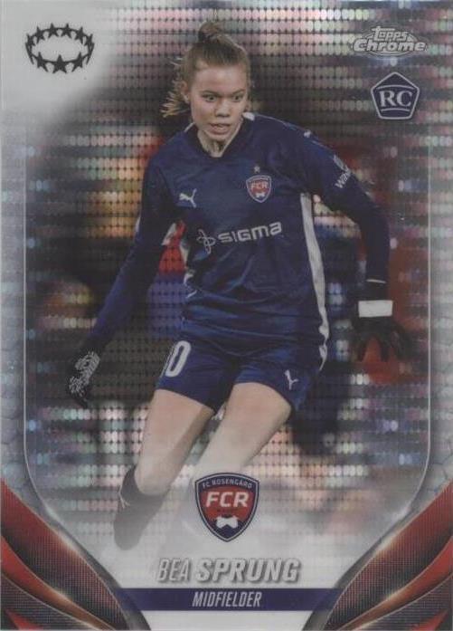 2023-24 Topps Chrome Uefa Women's Champions League - Bea Sprung #49 ...