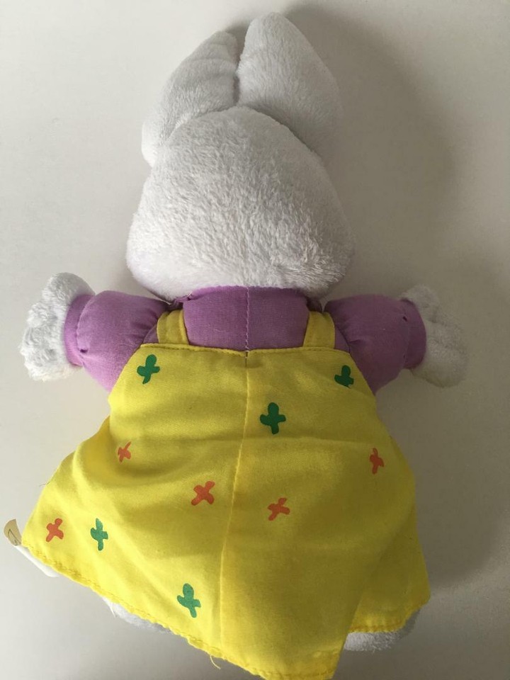 MAX AND RUBY PLUSH RUBY TOY STUFFED ANIMAL 11" TALL EASTER BASKET BUNNY ...