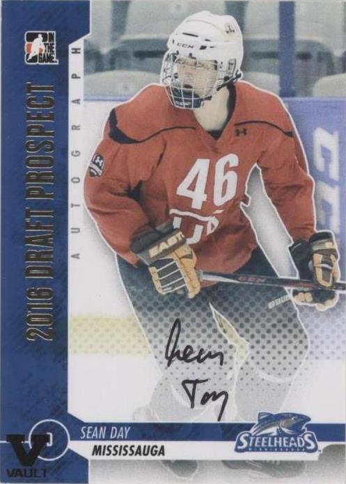 2013 In the Game Draft Prospects - Autographs Sean Day #A-SD2 Gold Itg ...