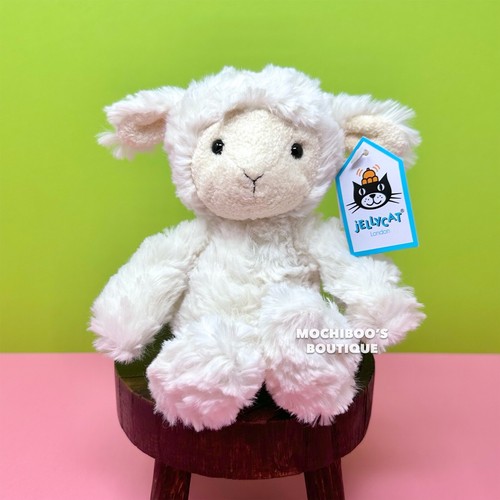 Jellycat SQUIGGLES LAMB Soft Plush Toy NWT Cute Squiggly Diggly Wiggly ...