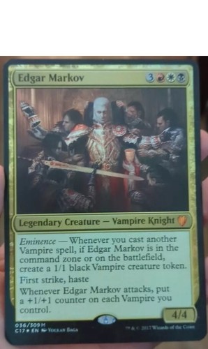 MTG Edgar Markov Commander 2017 036/309 Foil Mythic LP | eBay