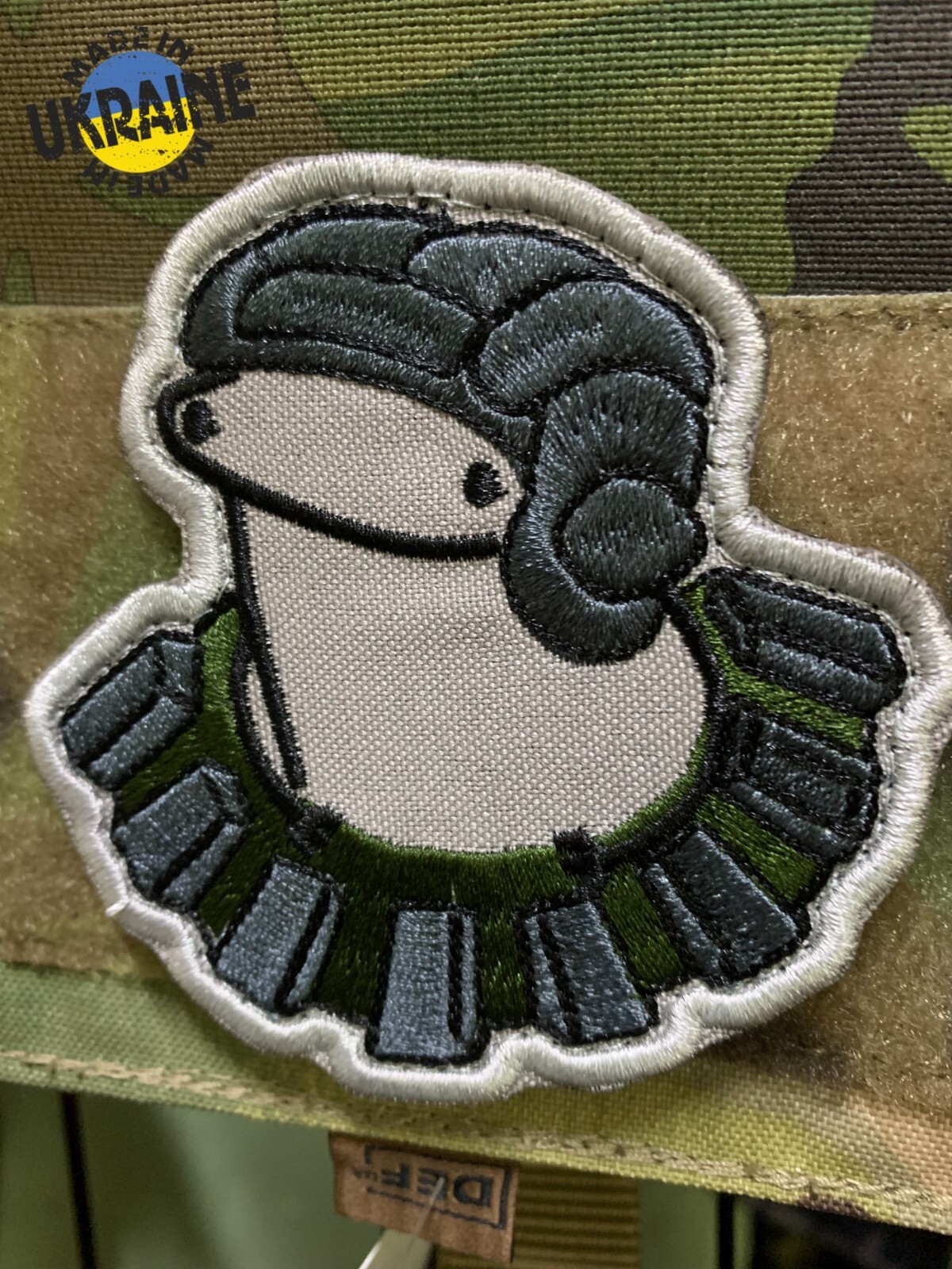 Ukrainian Military Taktical Patch Guber Flork Tanker | Morale Chevron ...