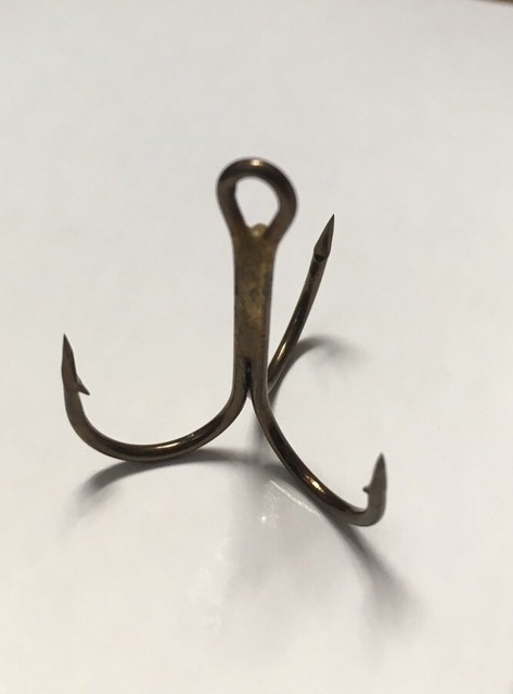 Excalibur Tx3 Treble Hooks 24 Count ETT2 #2 Bronze Offset for sale ...