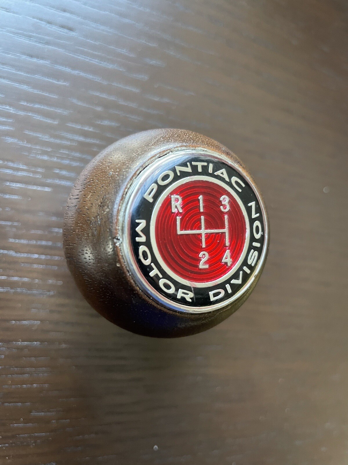 69 70 PONTIAC GTO TRANS AM ORIGINAL REAL GM HURST 4 SPEED SHIFTER WOOD ...