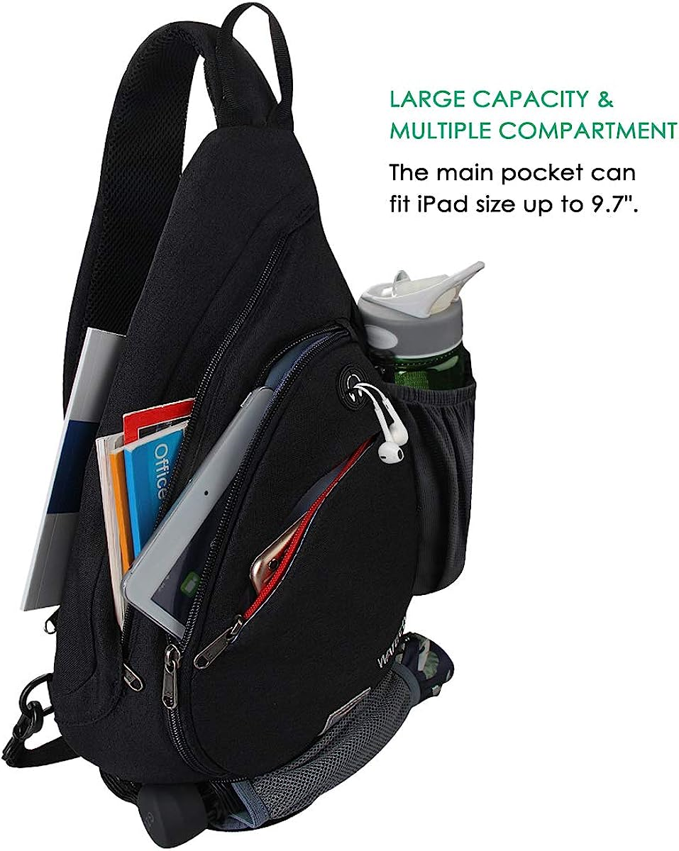 Waterfly Sling Backpack, Chest Bag Shoulder Crossbody Bag Triangle ...