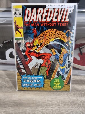 Daredevil Comics #72 1970- 1st appearance of TAGAK-comic book | eBay