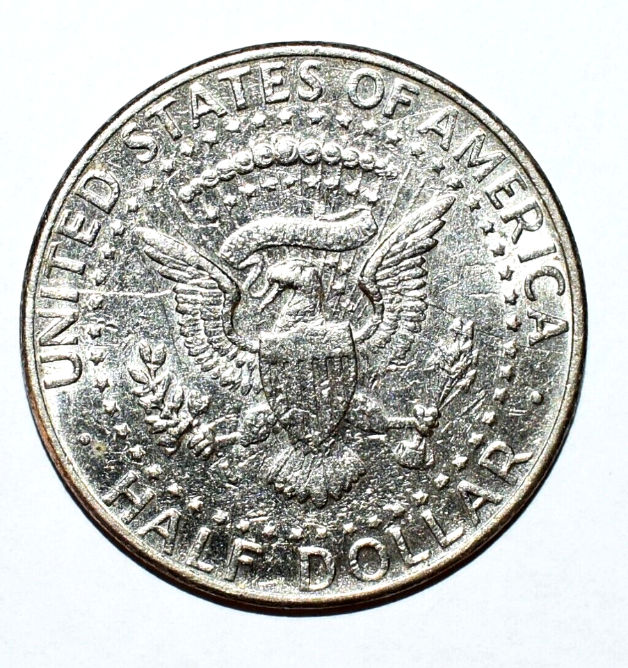 1990 P Kennedy Half Dollar Rare Cud DD Missing Date Error Collar Rim ...