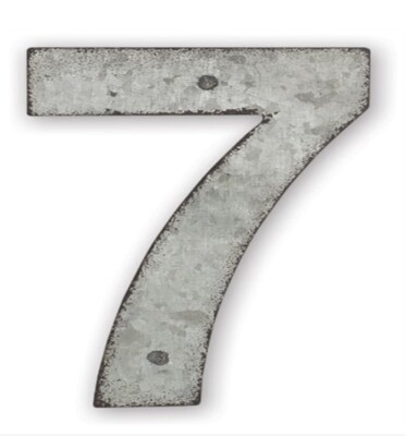 Sunset Vista Design Studios Magnetic Sign 4-Inch Metal Address Tile ...