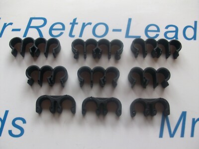 IGNITION LEAD HT CLIP HOLDER KIT SEPARATOR CLAMPS 8MM 7MM HOLDERS ...