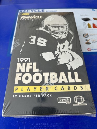 1991 Score Pinnacle NFL Football Premier Edition Factory Sealed Box, 36 ...