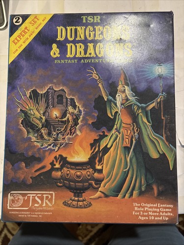 Dungeons and Dragons Basic and Expert Set 1011-1012 TSR | eBay